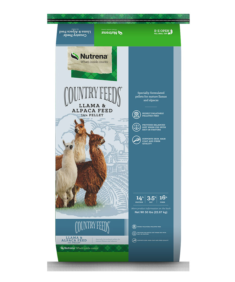 Nutrena Country Feeds Llama & Alpaca Pellet