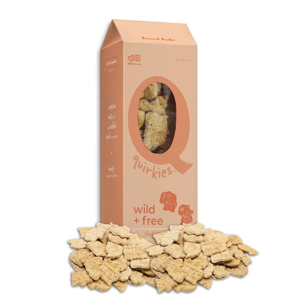 Quirkies Wild + Free Cheddar Cheese Dog Treats